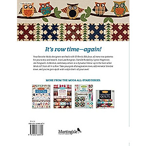 Moda All-Stars - All in a Row Again: 23 Row-by-Row Quilt Designs
