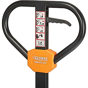 Global Industrial 5500 Lb. Capacity Narrow Aisle Pallet Jack Truck, 18 x 48 Forks