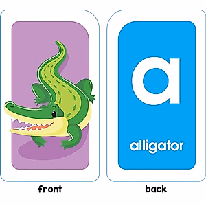 School Zone Get Ready for School Flash Cards: Learn the Alphabet & Numbers Combo Pack, Preschool, Kindergarten, ABCs, Uppercase and Lowercase Letters, Numbers, Counting, and More