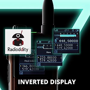 [Chirp & APP Programming] Radioddity GS-5B Dual Band Ham Radio Handheld, BT APP Programming Long Range Two Way Radio, Dual PTT, 2000mAh USB Rechargeable Battery & High Gain Antenna