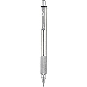 Zebra Pen M-701 Mechanical Pencil, Stainless Steel Barrel, Medium Point, 0.7mm, 1-Pack