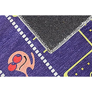 Classic Arcade Games, Arcade Decor,Gift for Gamers, Video Game, Atari, Chenille Rugs for Living Room Rug Home Decor Rugs Modern Fun Rug for Kids Room, PC2.1 (19.6”x31.4”)=50x80cm