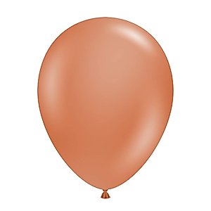 TUFTEX 5" Burnt Orange Latex Balloons