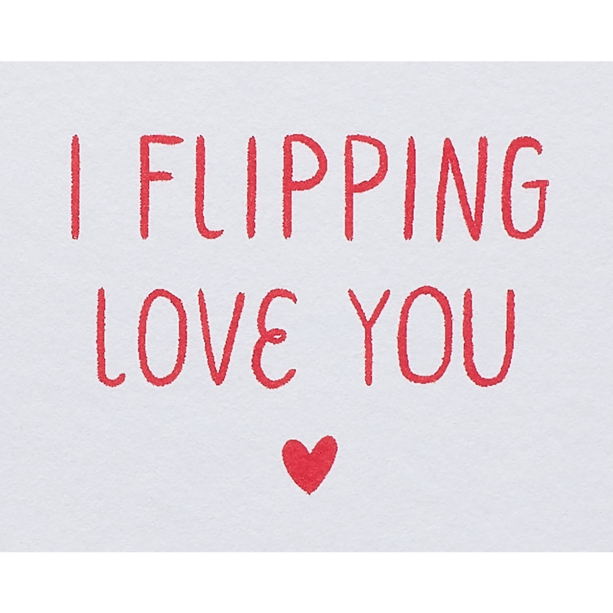 Papyrus Birthday Card for Wife (I Flipping Love You)