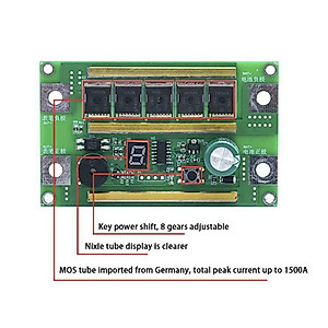 Acxico 1 Pc 2V DIY Circuit Board Spot Welding Machine Battery Storage Spot Welder Kit 300A See Original Listing