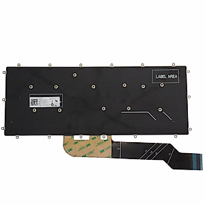 AUTENS Replacement US Keyboard for Dell Inspiron 5368 5378 5370 5379 5568 5578 5579 7368 7370 7373 7375 7378 7460 7466 7467 7560 7569 7570 7572 7573 7579 Laptop No Frame (No Backlight)