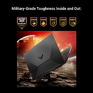 2023 Asus TUF A17 FA706IH 17.3" FHD IPS 144Hz Premium Gaming Laptop, AMD 6-Core Ryzen 5 4600H upto 4.0GHz, 64GB RAM, 512GB PCIe SSD, NVIDIA GeForce GTX 1650, RGB Keyboard, Windows 11 Home + HDMI Cable