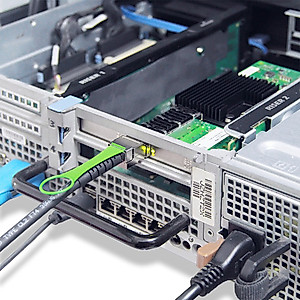 40Gb QSFP+ DAC Cable, 40GBASE-CR4, QSFP+ to QSFP+ Passive Direct Attach Copper Twinax Cable for Cisco QSFP-H40G-CU50CM, Meraki MA-CBL-40G-50CM, Mikrotik, Open Switch Devices, 0.5 Meter (1.64 ft)