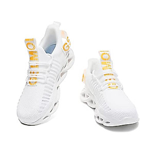 GSLMOLN Womens Daily Work Shoes Teen Slip-on Lightweight Comfortable Breathable Pink Size 8.5-9