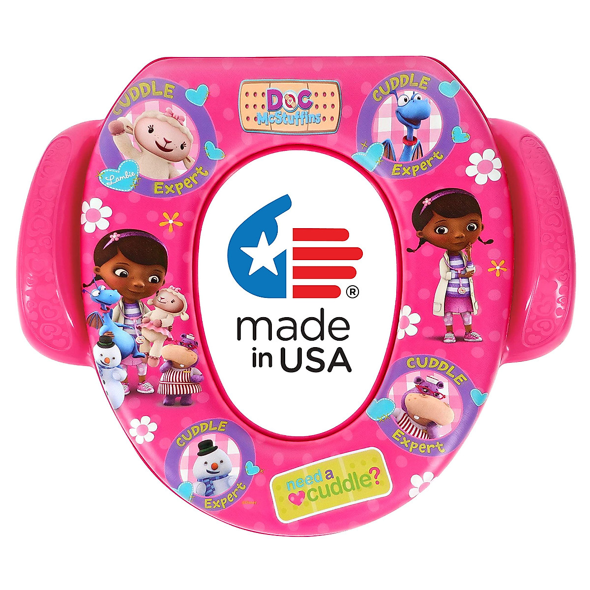 Ginsey Disney Doc McStuffins"Need A Cuddle" Soft Potty Seat, Multicolor