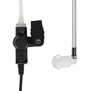 Seekingtec Motorola XPR 7550e Earpiece, XPR6350 XPR6550 XPR7550 APX 4000 6000 7000 Walkie Talkie Compatible with Two Way Radio Headset with Mic PTT