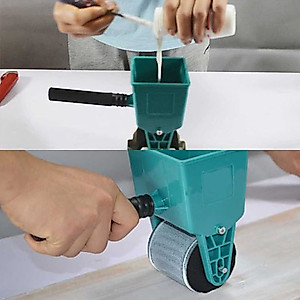 Singring Portable Glue Applicator Roller Woodworking Glue Spreader Adjustable Glue applicator for Work Wooden DIY Coating (6 inch)