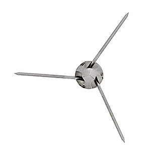 Rocket Meet Seeker Crossbow 2" Cutting Dia, 100 Grain Weight, Sharp and Strong .035 Blades, Black