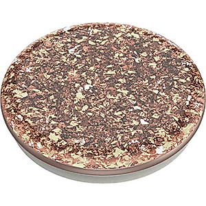 ​​​​PopSockets Phone Grip with Expanding Kickstand, PopSockets for Phone - Foil Confetti Rose Gold
