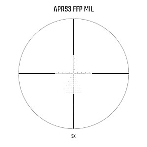 Athlon Optics Midas TAC 5-25x56 Riflescope - APRS3 FFP MIL, Black