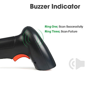 Handheld USB Barcode Scanner Wired Automatic 1D Bar Code Reader for Supermarket, Convenience Store, Warehouse