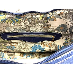 Cross Body Gun Concealment Purse Left/Right Hand 8007 BLUE
