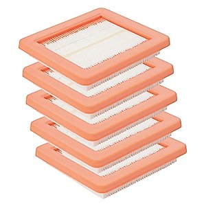 JICHEKU 17211-Z8B-901 Lawn Mower Air Filter Replace for Honda GCV160LAO GCV190LA GC190LA GC135 GC160 GC190 GCV135 GCV160 GCV190 GX100 GXV57 GS190 GXR120RT Model Engines EN2000 EN2500 Generators