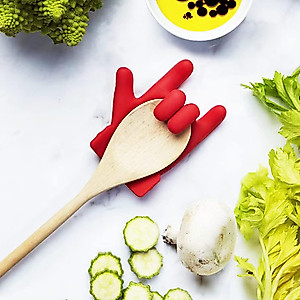 HADEWEITE Pot Lid Lifter, Splashproof Pot Lid Lifter, Silicone Pot Lid Lifter Cute bionic shaped pot and pot lid holder for soup pot kitchen restaurant keep lid open cooking assistant.