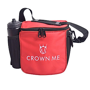 CROWN ME Disc Golf Starter Set,Disc Golf Set with 6 Discs, 1 Marker,1 Towel and Starter Disc Golf Bag Fairway Driver