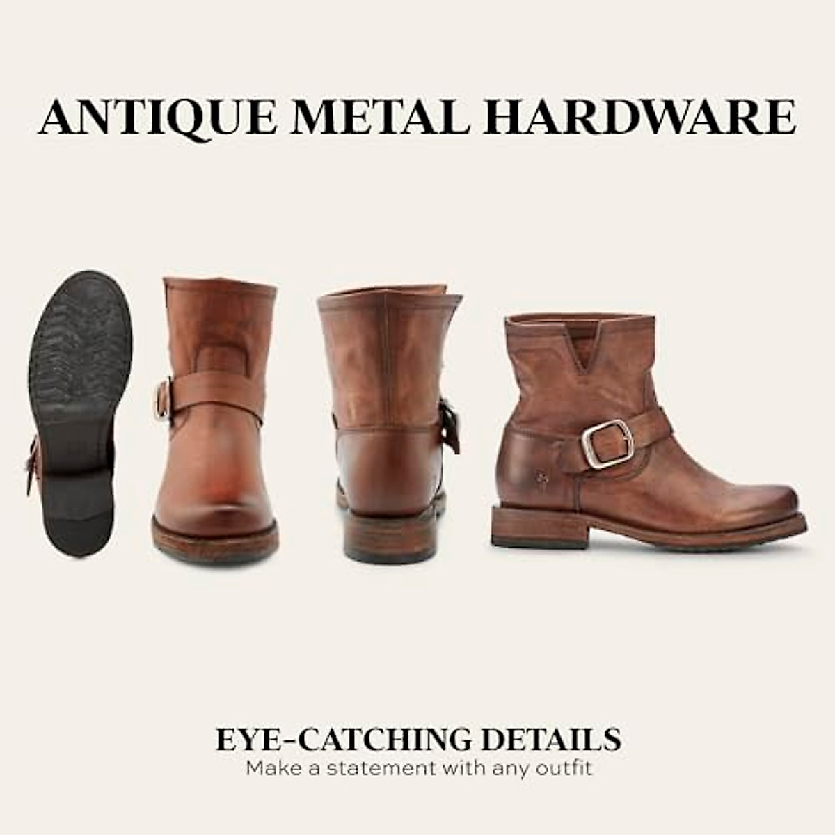 Frye Women's Veronica Bootie Ankle Boot, Stone, 7.5