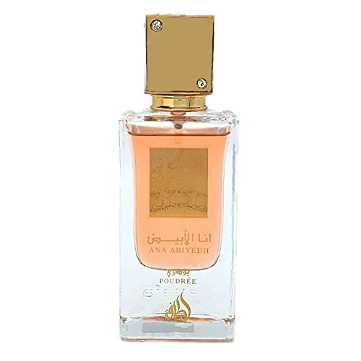 Lattafa Perfumes Ana Abiyedh Poudree for Unisex Eau de Parfum Spray, 2 Ounce