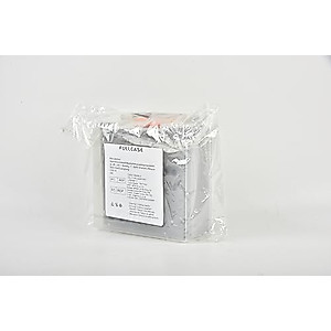 FULLCASE Battery Storage Organizer Holder Holds 72 AA AAA Batteries, Box Cases Garage Container, Home Drawer Organization Dispenser (Case Only) (White)