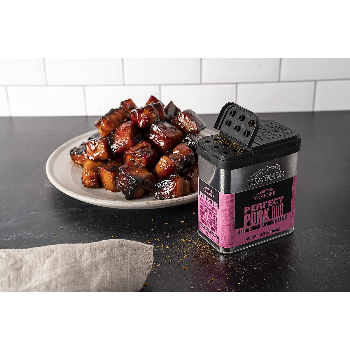 Traeger Grills SPC208 Perfect Pork Rub with Brown Sugar, Paprika & Garlic