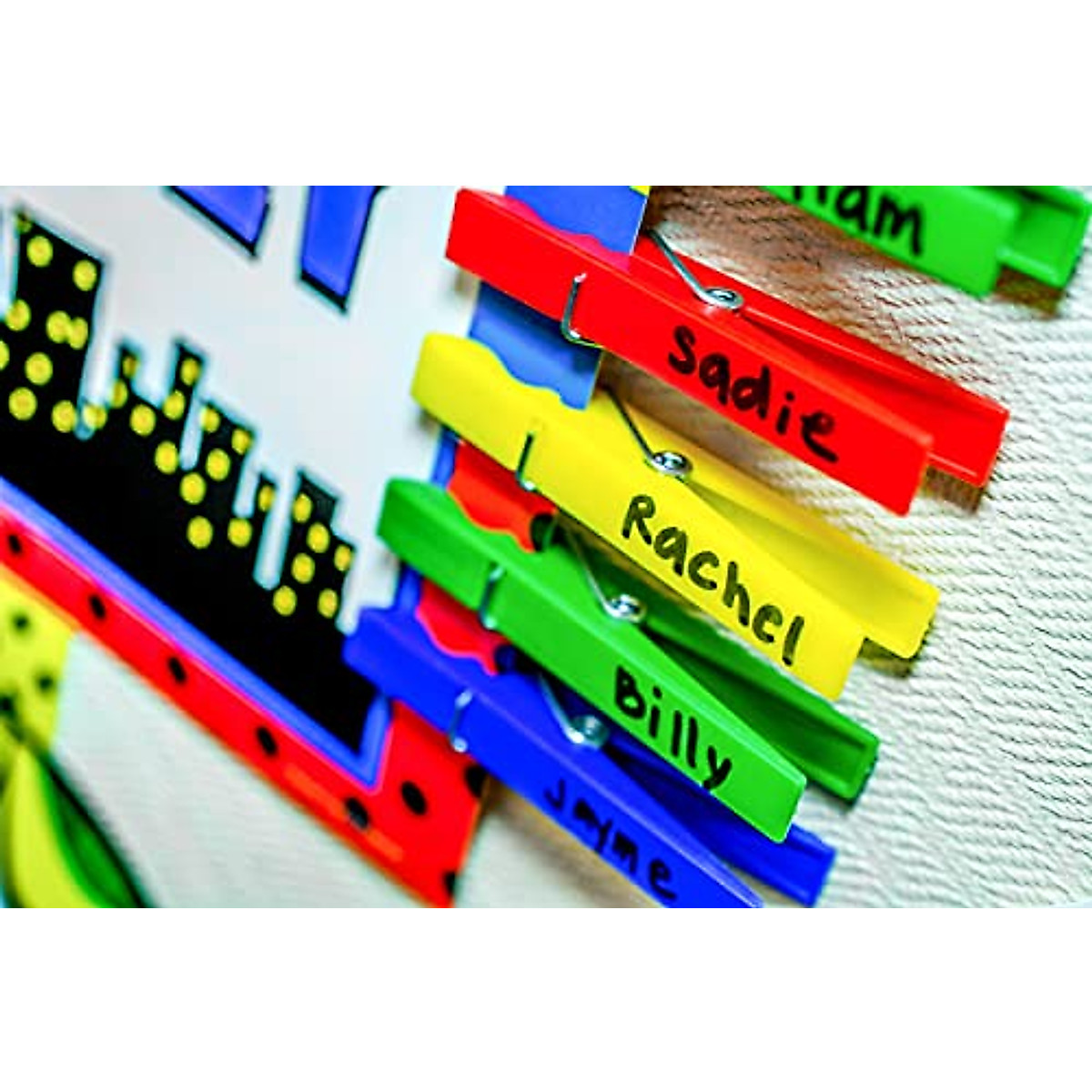 Teacher Created Resources Plastic Clothespins (20649)