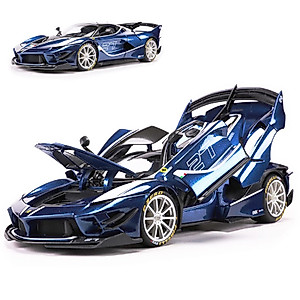 HTLNUZD 1/18 2023 FXXKevo Static Alloy Luxury Sports Car for Ferrari Die Cast Model Collectible Gift