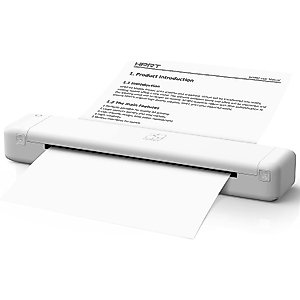 HPRT Wireless Bluetooth Small Printer MT800, Compatible with Andriod& iOS, Laptop, Computers PC,Support 8.5" X 11" US Letter & A4 Size Paper
