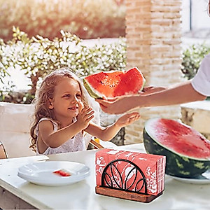 Napkin Holders for Table and Kitchen,YEPATER Wooden Paper Napkin Holder for Dinner Classic Home