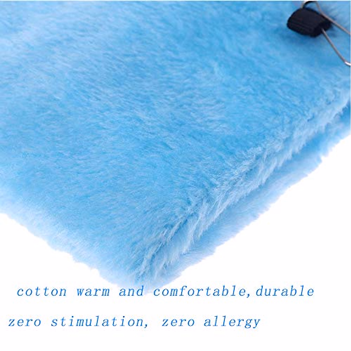 Tfwadmx 2Pcs Bird Tent Plush Hammock Warm Hut Hanging Nest for Cage Snuggle Sleeping Bed Parrot Hideaway Cave for Eclectus Parakeet Cockatiels Cockatoo Lovebird