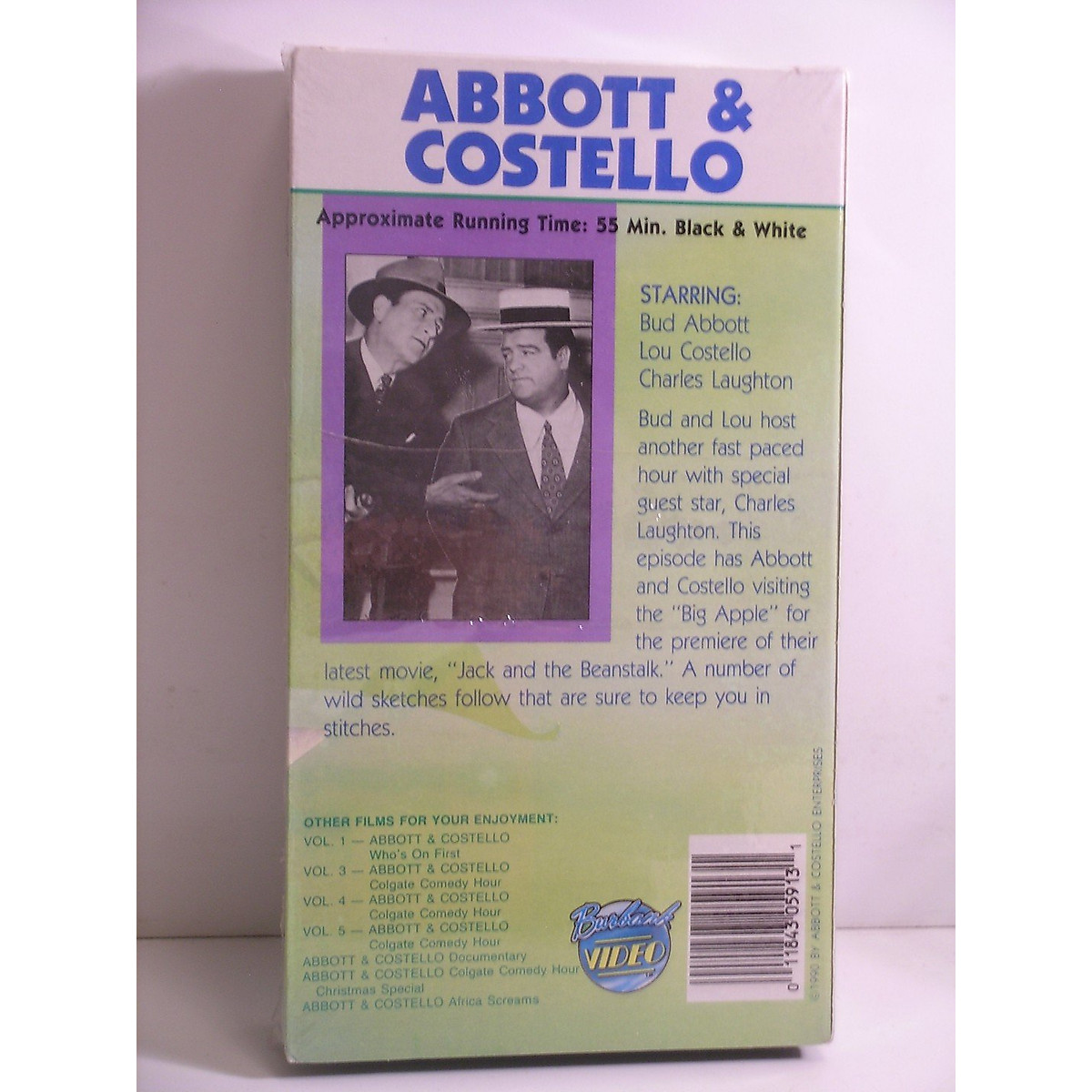 Abbott & Costello-A Set of Three New VHS Video Tapes