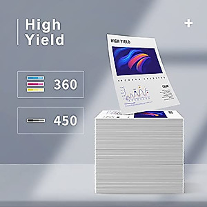 MYTONER Remanufactured Ink Cartridge Replacement for HP 65XL 65 XL High Yield Ink for HP Envy 5052 5055 5058 DeskJet 2622 3755 2624 2652 2655 3720 3752 3721 3722 3723 3758 Printer(Black Tri-color,2PK)