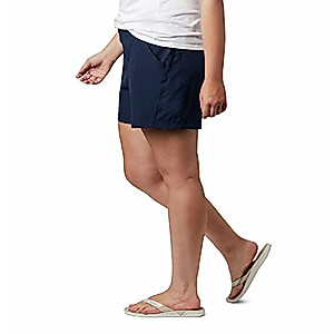Columbia Women's Coral Point III Shorts, Collegiate Navy, 4 Short