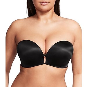 Victoria's Secret Very Sexy Bombshell Strapless Push Up Bra, Adds 2 Cups, Bras for Women, Black, 34B