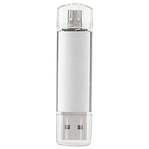 2 in 1 Thumb U Disk USB 2.0 Practical Storing Music Storing Files for Storing Photos Storing Files Storing Music Storing Videos(64GB)
