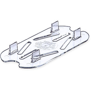 Carlisle FoodService Products 1033507 StorPlus Ninth Size Polycarbonate Drain Shelf, Clear