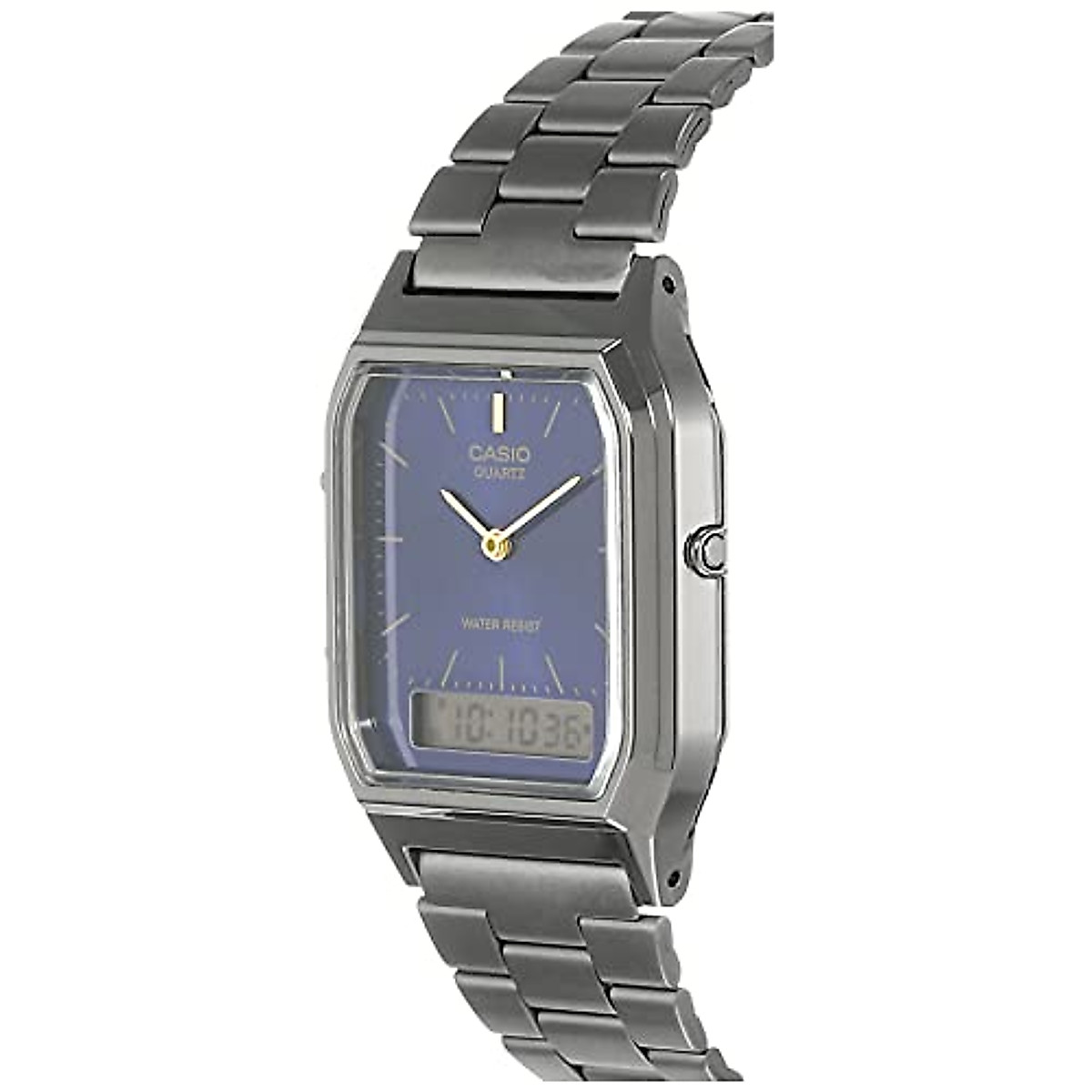 Casio Analog-Digital Fashion Quartz Mens Vintage Casio AQ-230GG-2A