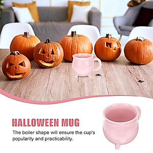 Healeved Witch's Cauldron 450ml Ceramic Witch Mug - Novelty Brew Mug