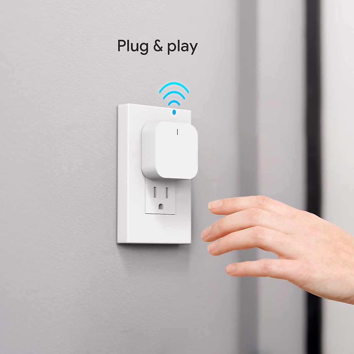 TREATLIFE Water Leak Detector, Leak and Drip Alert with Email Water Sensor Alarm for Kitchen, Bathroom, Basement (Hub Required and Sold Separately)