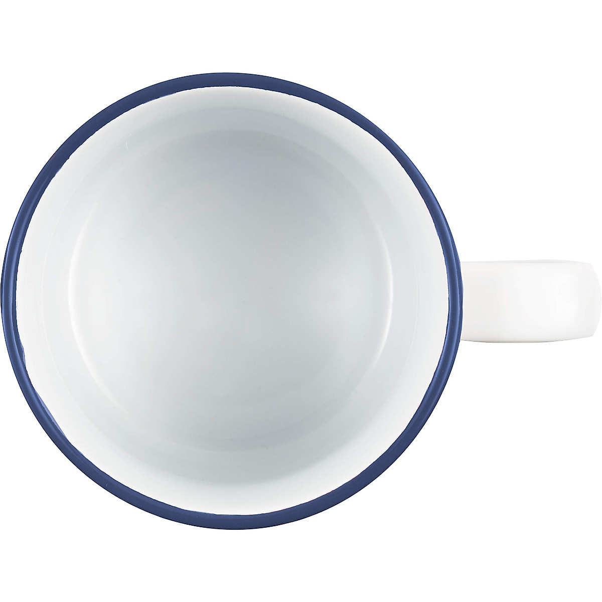 Pavilion Gift Company Large 17 Oz Stoneware Coffee Cup Mug Better to Wake at The Lake, 1 Count (Pack of 1), Blue