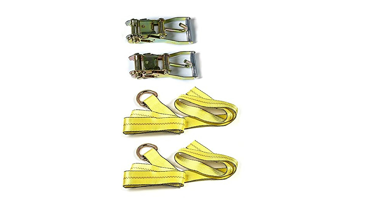 Pro-Grade Lasso Wheel Lift Straps & Ratchets - Tow Truck