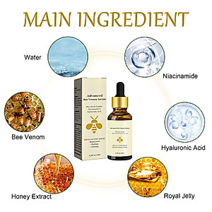 Vintesse Advanced Bee Venom Serum, Vintesse Bee Serum, Vintesse Serum, Vintesse Bee Venom Serum (1PCS)