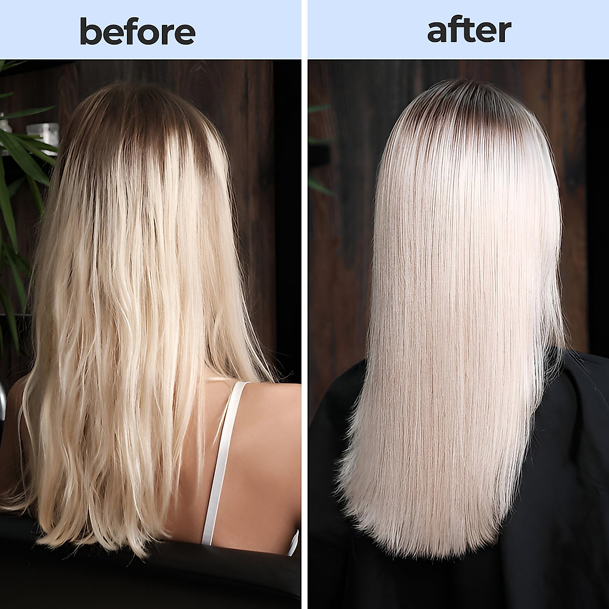 Robson Peluquero Blue Home Care Shampoo and Matizer Treatment Kit 2x300ml/2x10.14 fl.oz