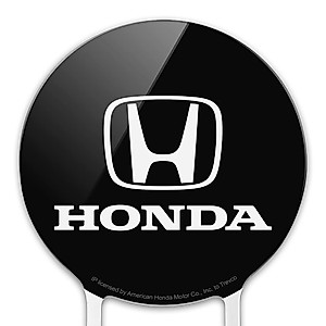 Acrylic Honda Logo Cake Topper Party Decoration for Wedding Anniversary Birthday Graduation