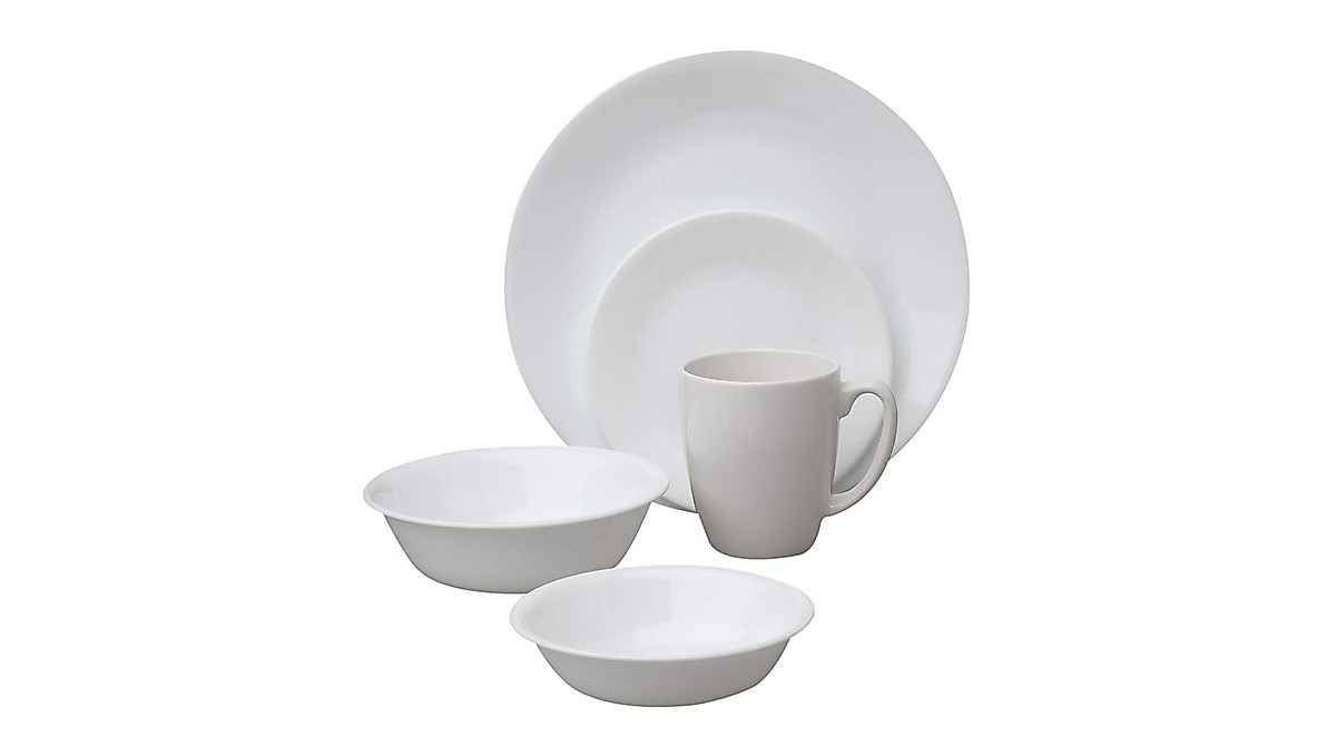 Corelle Winter Frost White Dinnerware Set - 30 Pieces