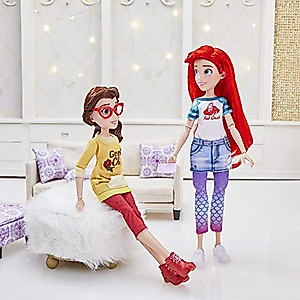 Disney Princess Comfy Squad Belle, Ralph Breaks The Internet Movie Doll with Comfy Clothes and Accessories