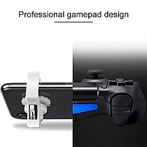 Wusteg 2Pairs PUBG Mobile Game Trigger,Controller Triggers with L1R1 Game Controller Joysticks Trigger Shooter Sensitive Aim & Fire Keys Buttons PUBG/Knives Out/Rules of Survival All Smartphone